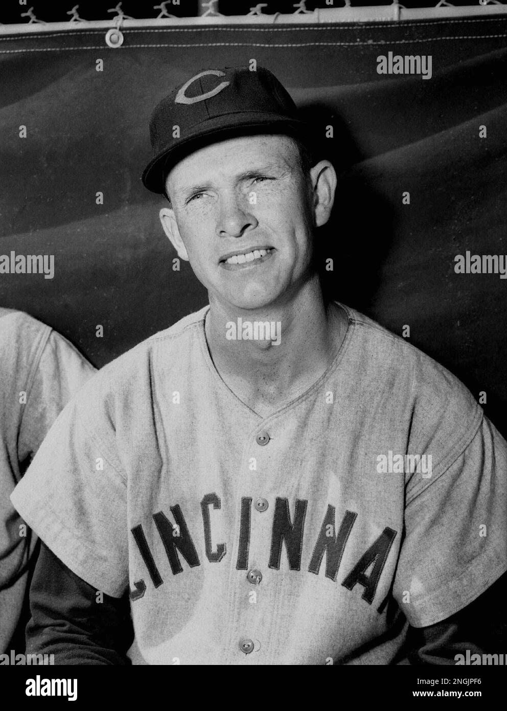 Roy McMillan, shown in this 1953 photo, whose sure glove at shortstop ...