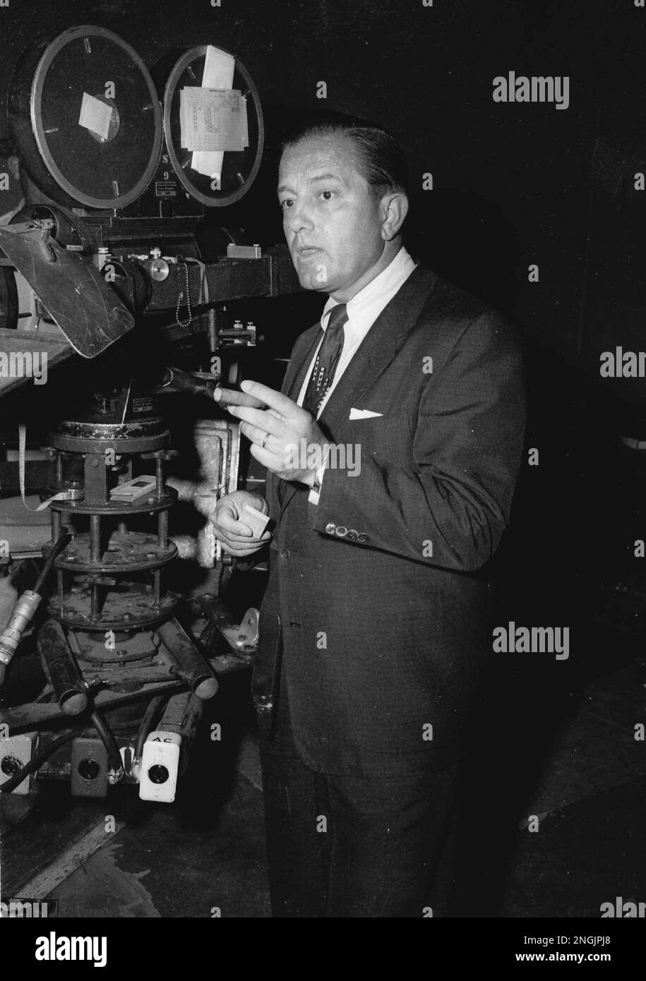 Writer-director Edward Dmytryk, one of the Hollywood Ten, a group of writers and directors who ...