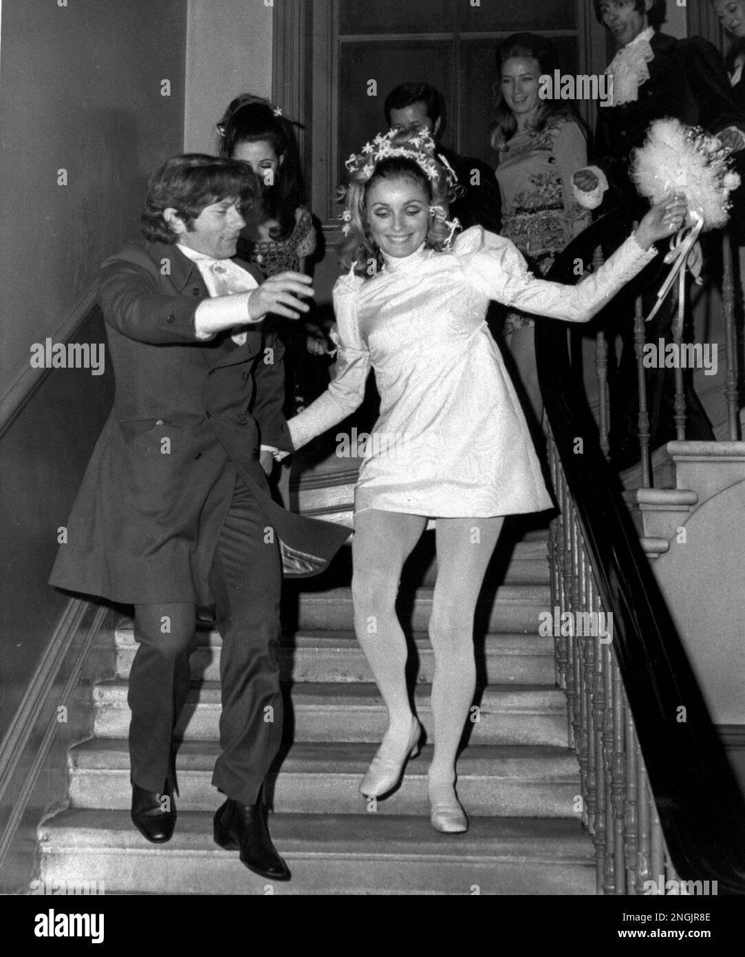 American actress Sharon Tate and Polish born film director Roman ...