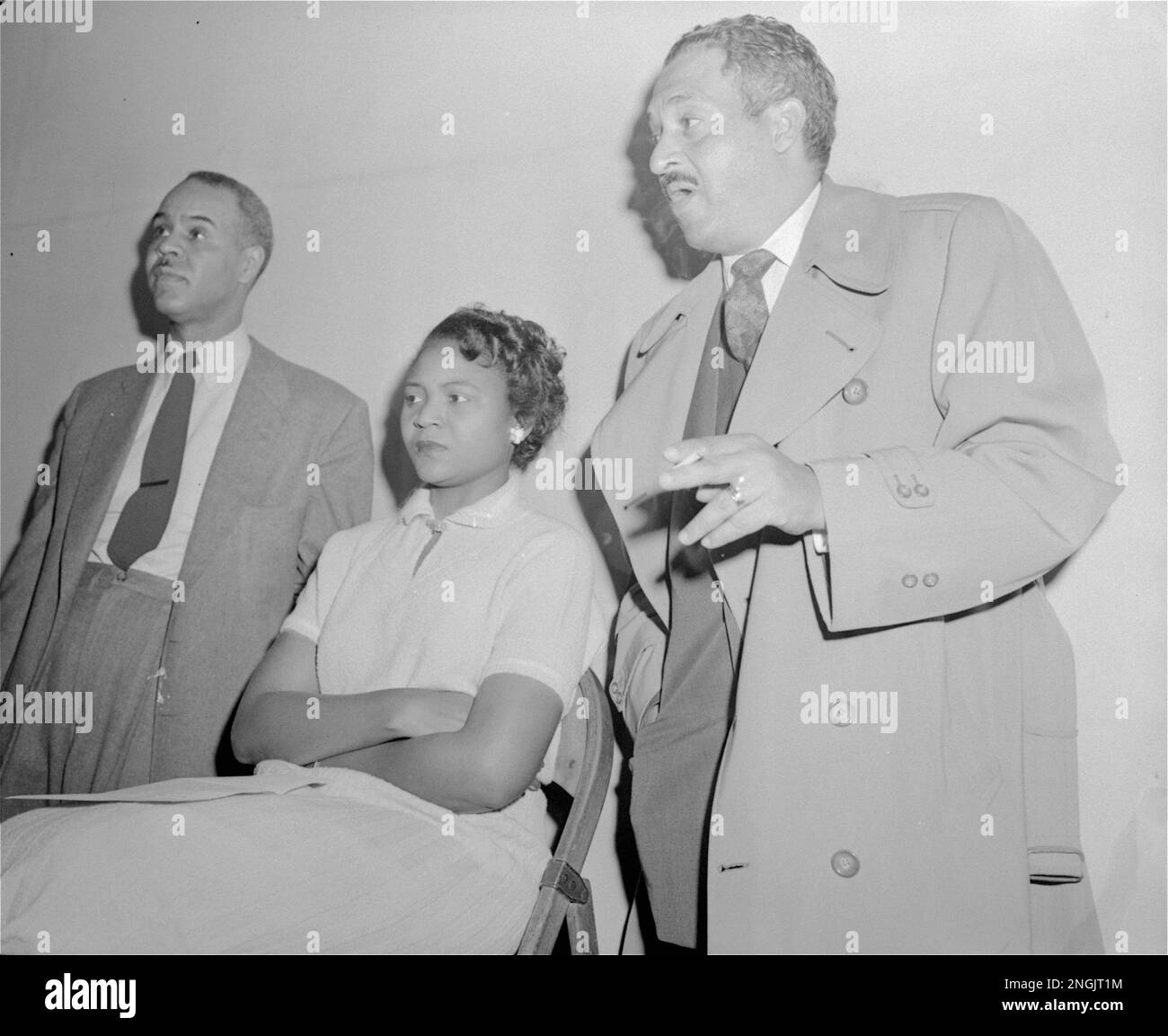 Two leaders of the National Association for the Advancement of Colored ...