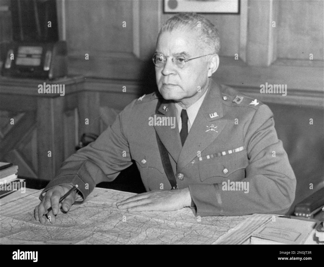 Brig. Gen. Benjamin O. Davis Sr. , the first black general in the U.S ...