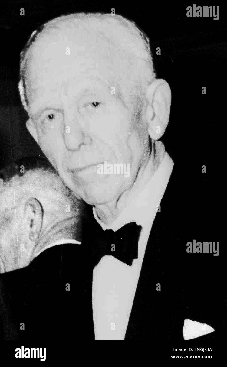 Former U.S. Secretary of State George C. Marshall, who planted the ...