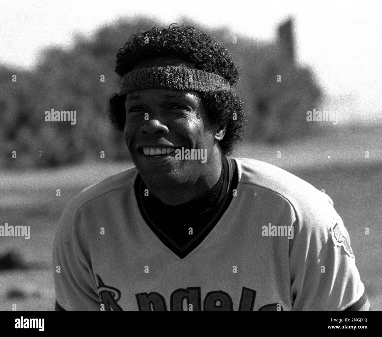 Rod Carew of the California Angels is shown in this March 8, 1983 photo ...