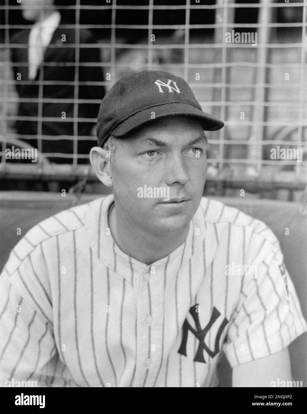 Bill Dickey, New York Yankees catcher, is shown at spring training in ...