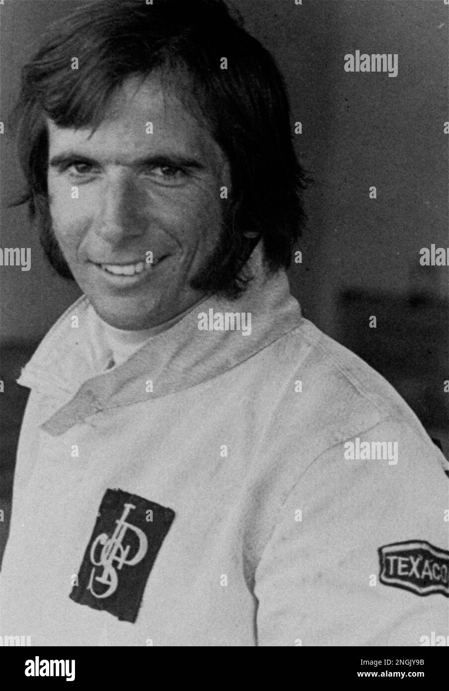Brazilian race car driver Emerson Fittipaldi is shown in 1972, the year ...