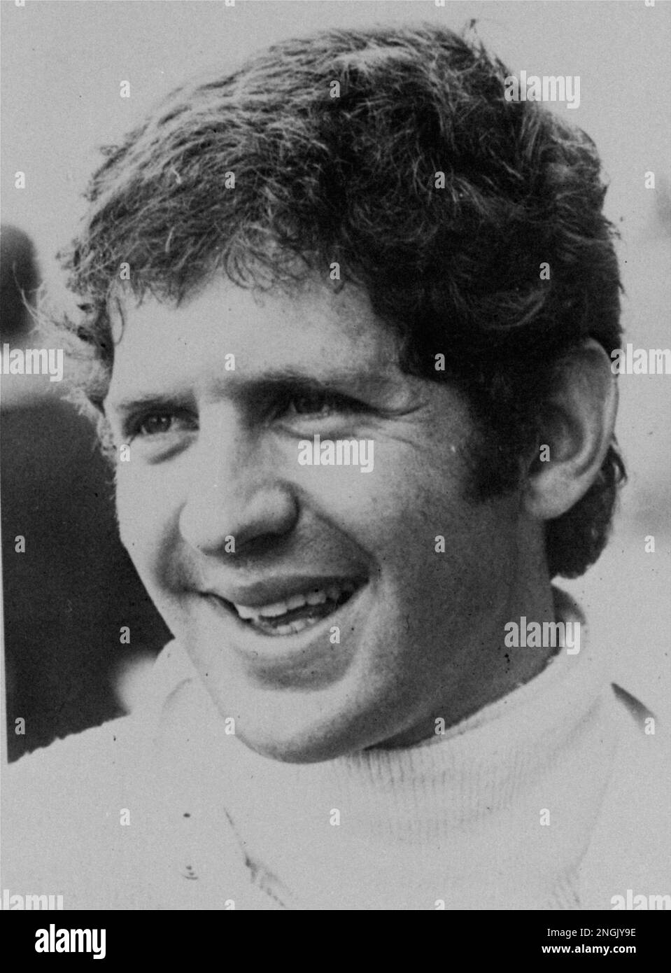 South African race car driver Jody Scheckter just before the September ...