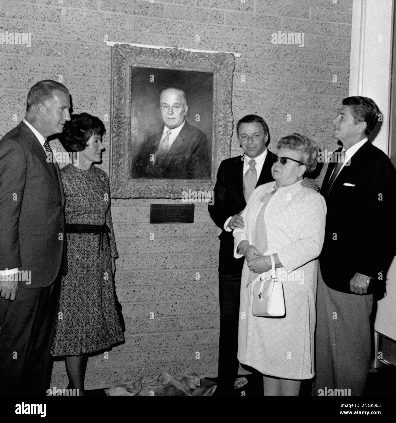 Frank Sinatra and his mother, Mrs. Martin Anthony Sinatra, are joined ...