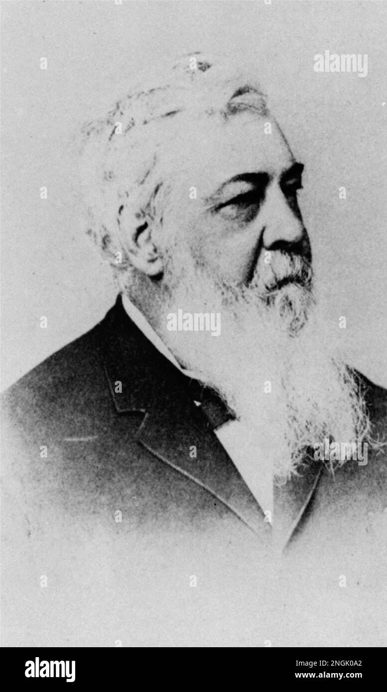 Alexander J. Cartwright, pictured here in 1860, is the father of ...