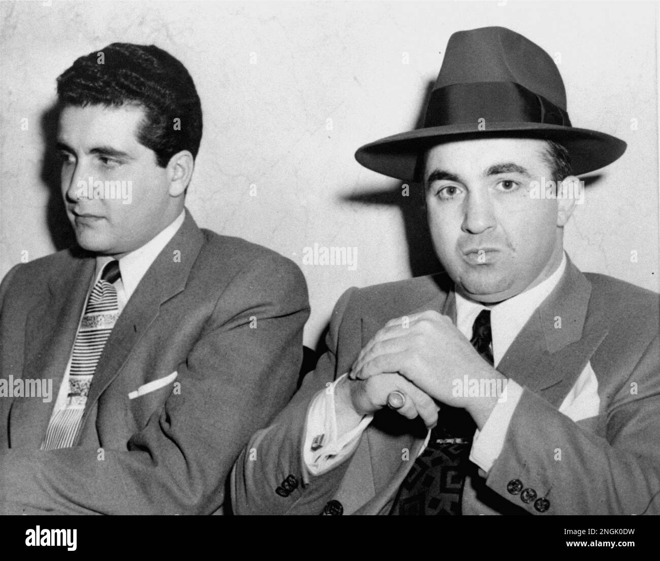 At court hearing eight years ago, Johnny Stompanato, left, who was ...