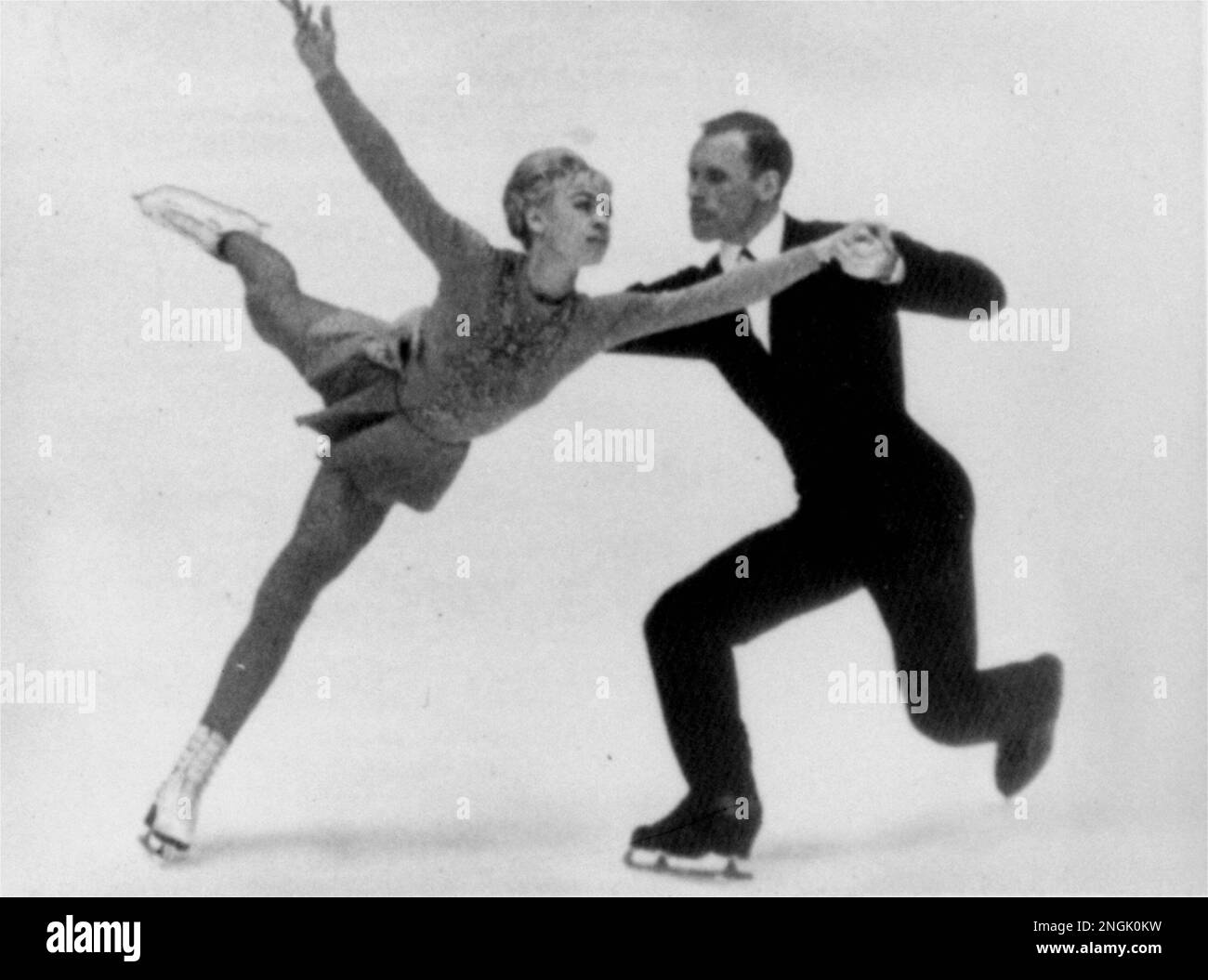Russia's husband-wife team of Ludmila Belousova and Oleg Protopopov ...