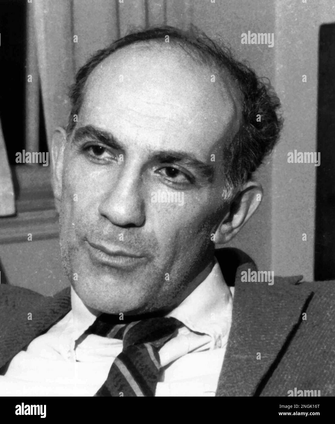 FILE--Mitchell Goodman, shown in this January 5, 1968 file photo, a ...