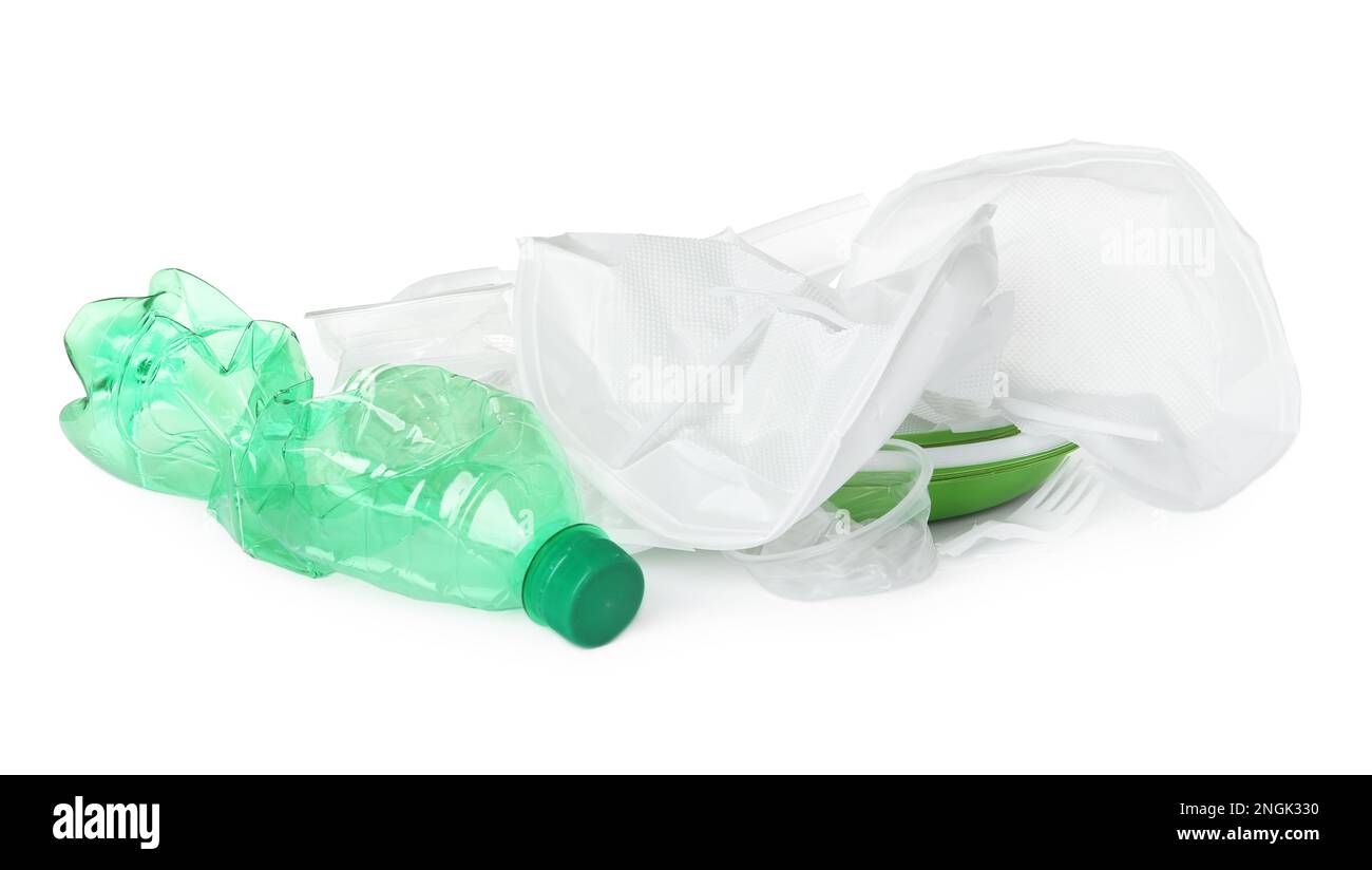 Pile of waste items Cut Out Stock Images & Pictures - Alamy