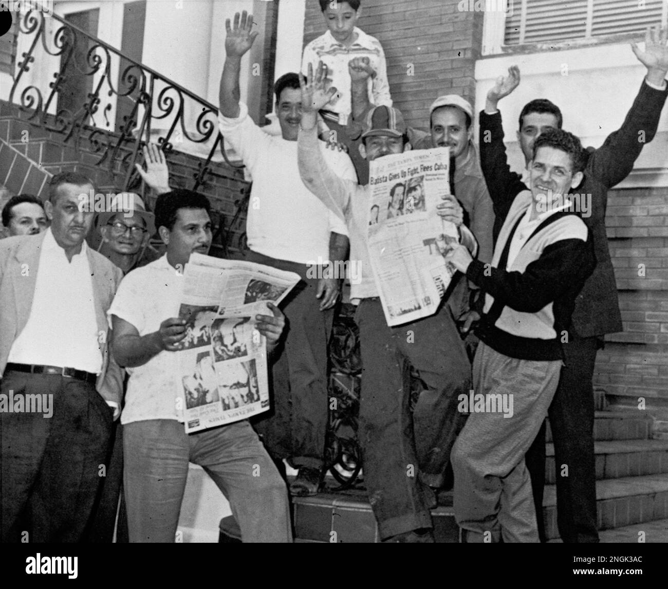 These residents of Ybor City, Tampa's heavily Cuban-American area ...