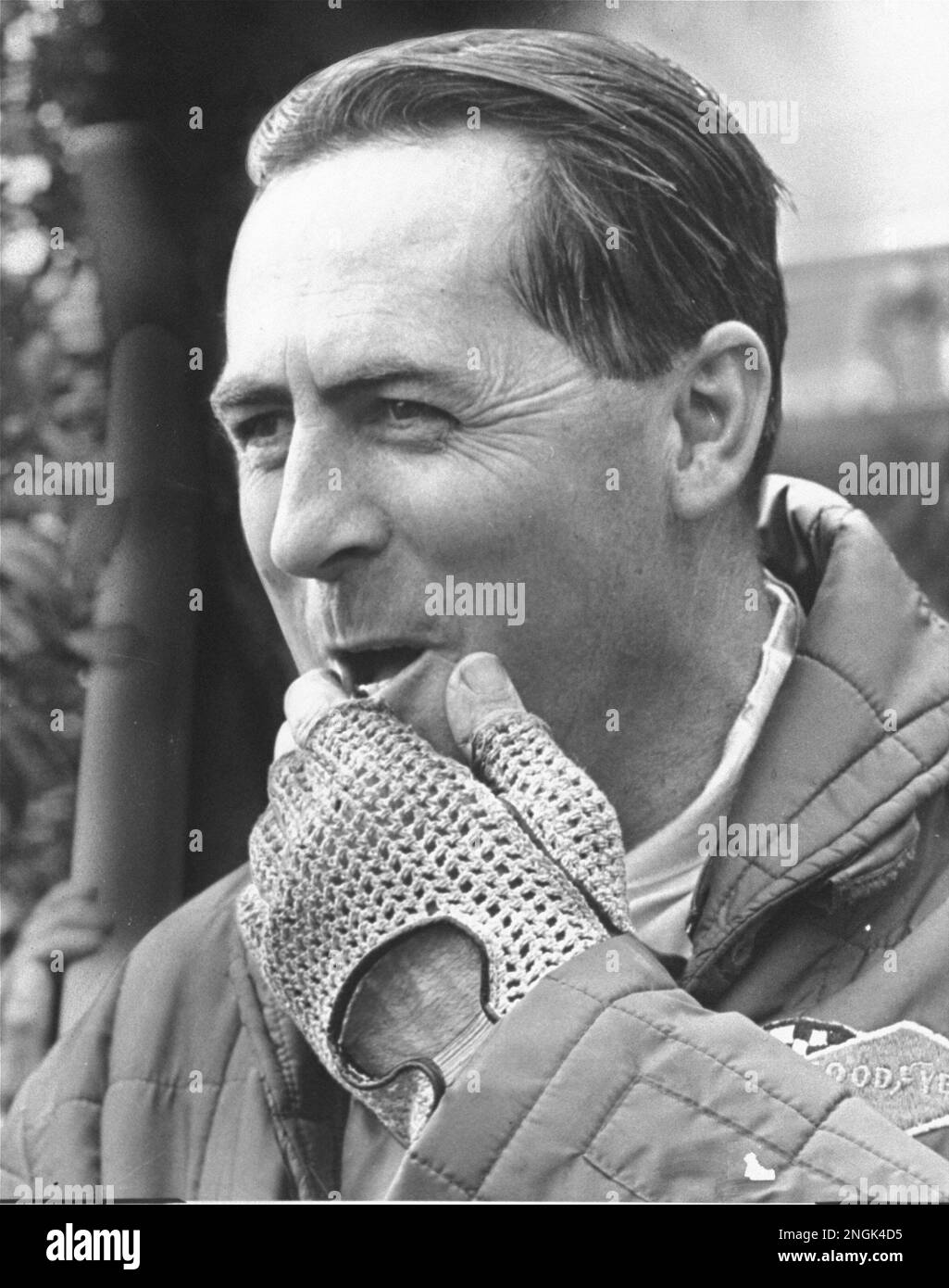 German Grand Prix Formula One car race winner Jack Brabham of Australia ...