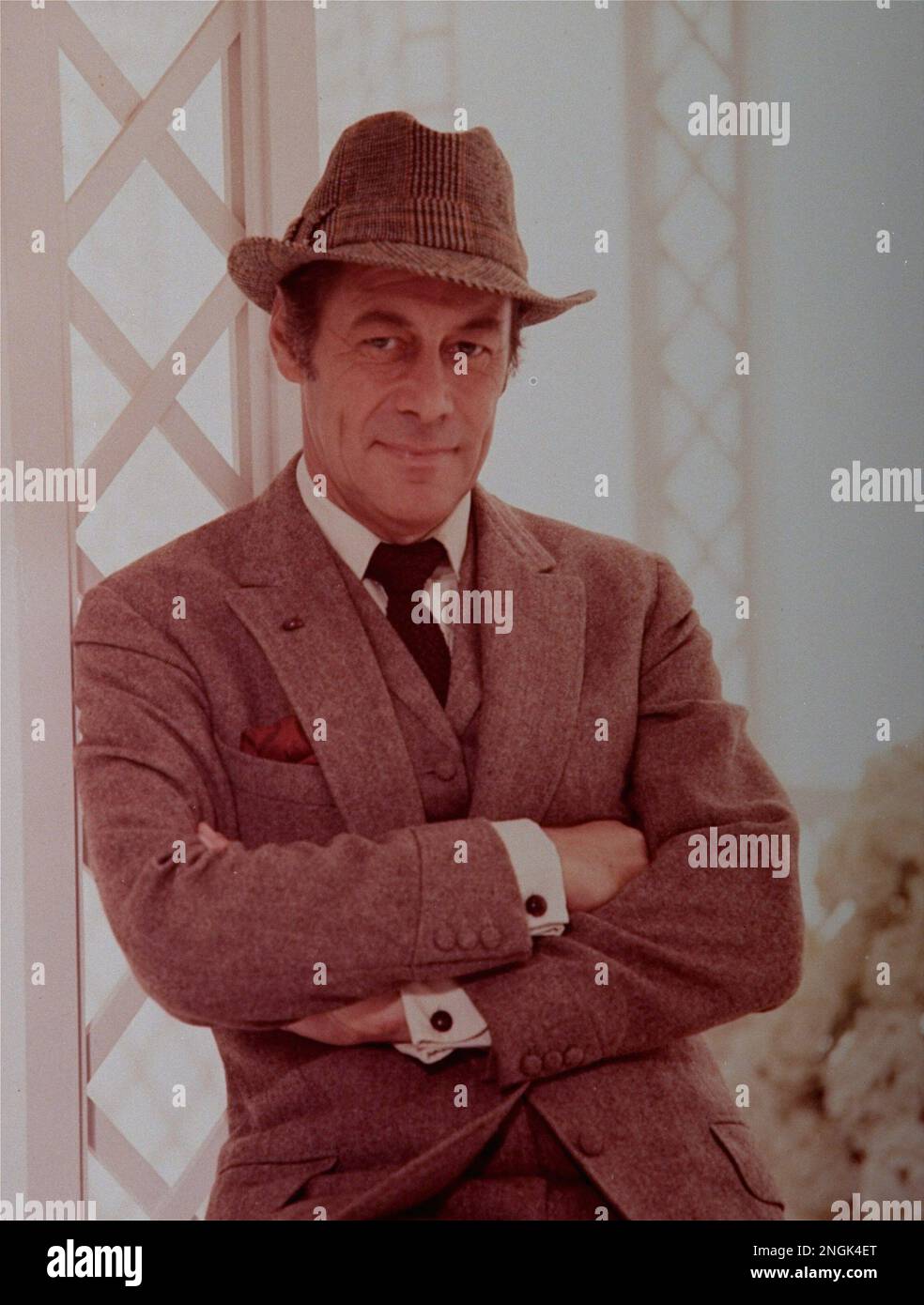 Academy award winning actor Rex Harrison, 1964. (AP Photo Stock Photo ...