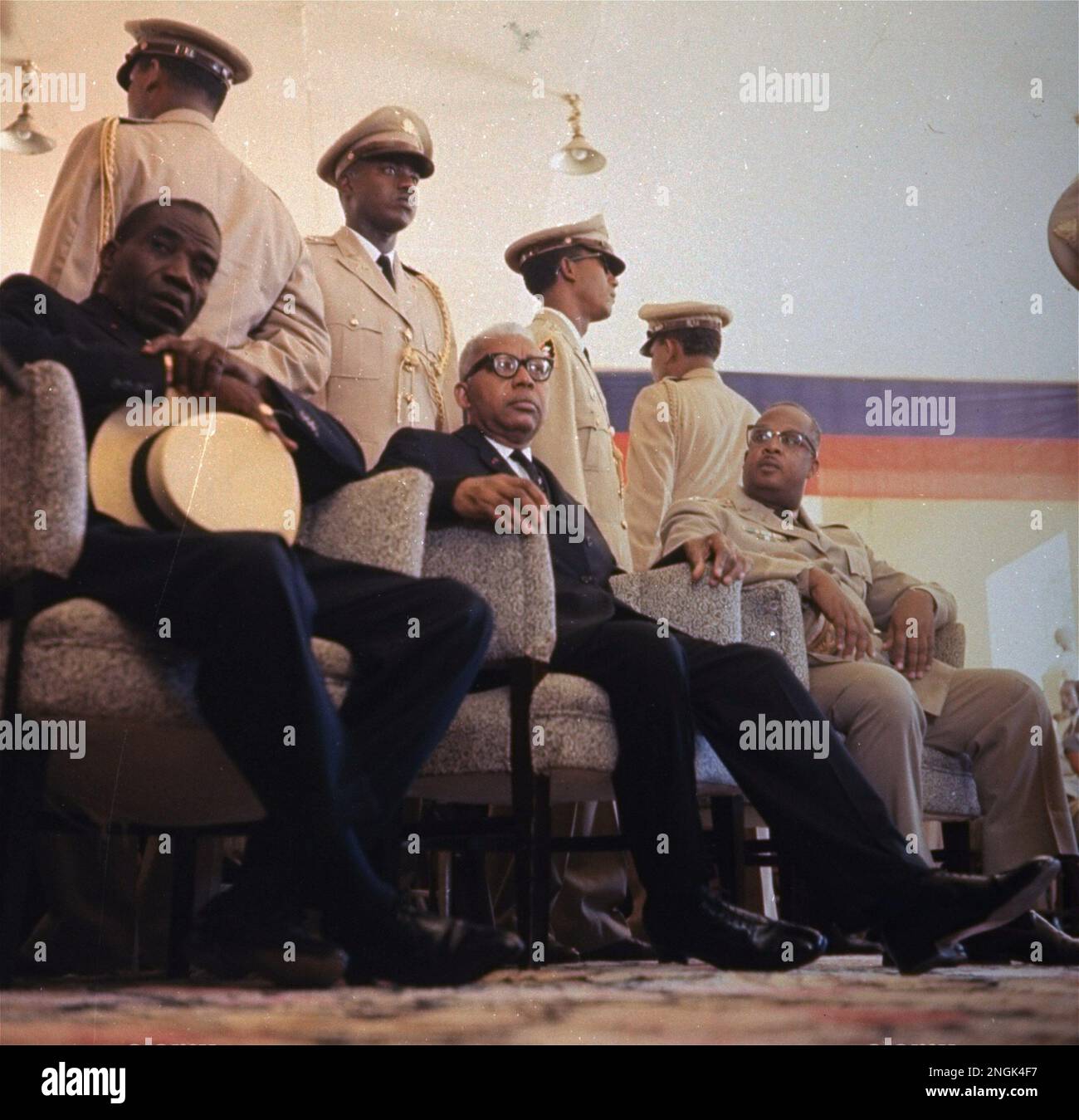 President and dictator of Haiti Dr. Francois "Papa Doc" Duvalier ...