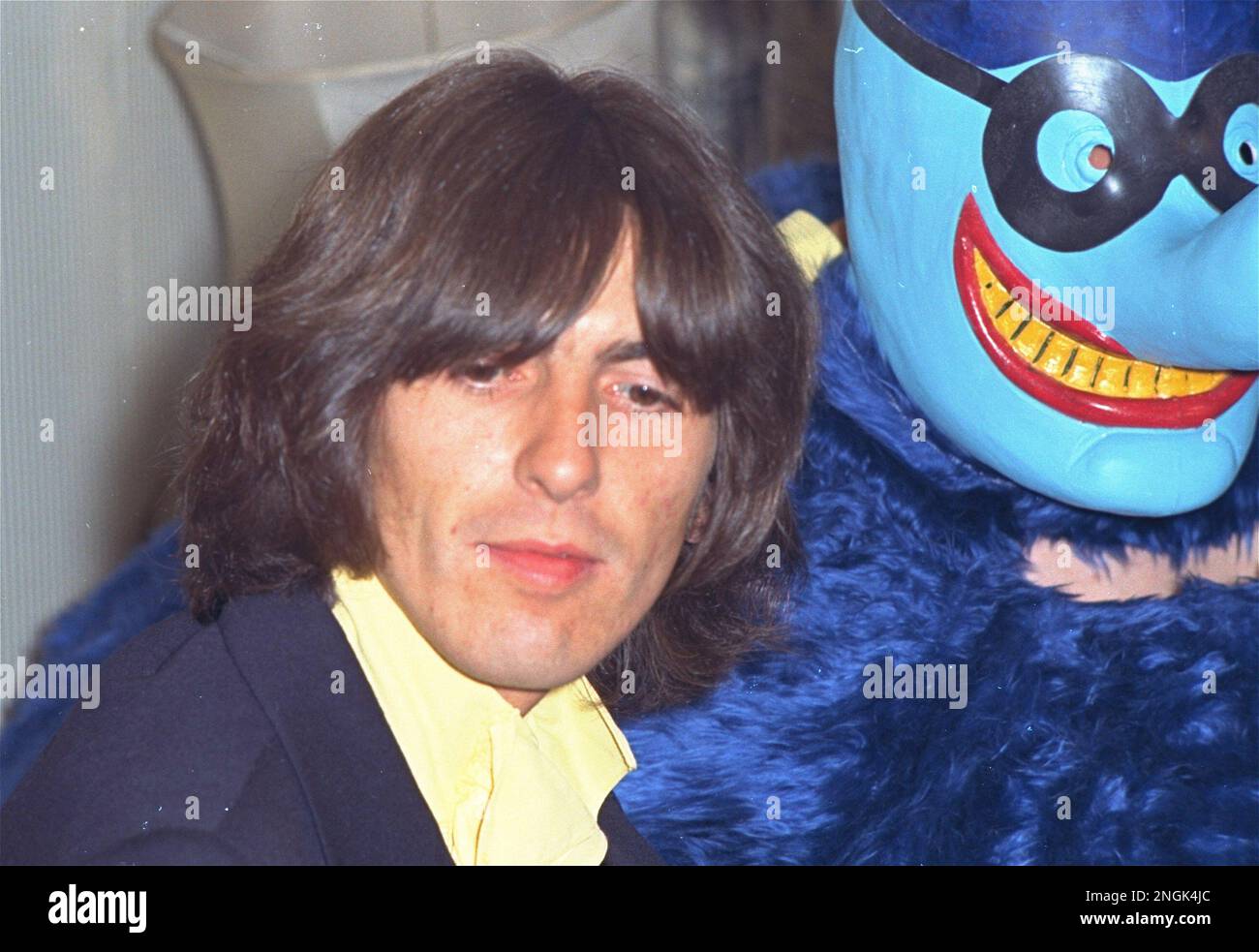 George Harrison attends the premiere of the Beatles' animated feature ...