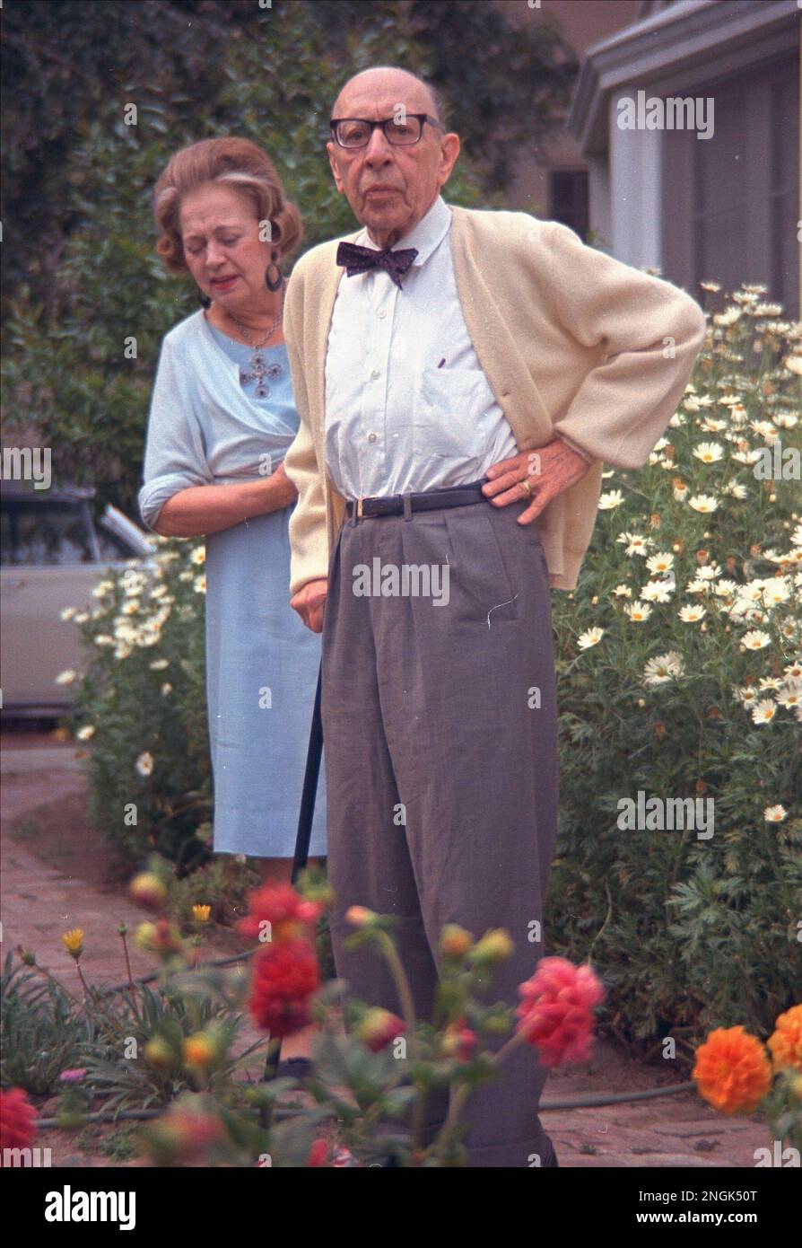 Famous composer Igor Stravinsky is shown in this June 1967 photo with ...