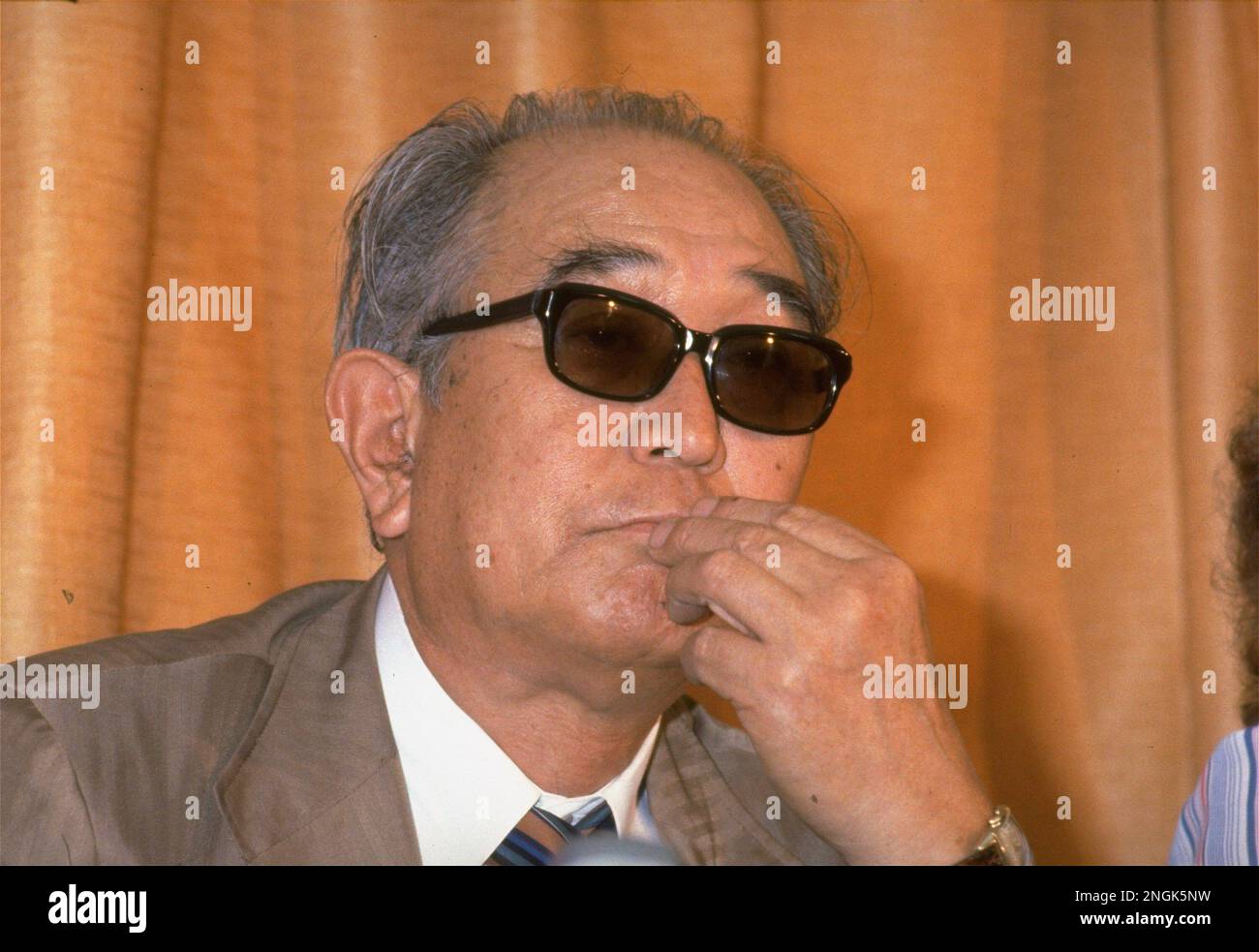 Japanese film director Akira Kurosawa at the Cannes Film Festival in ...