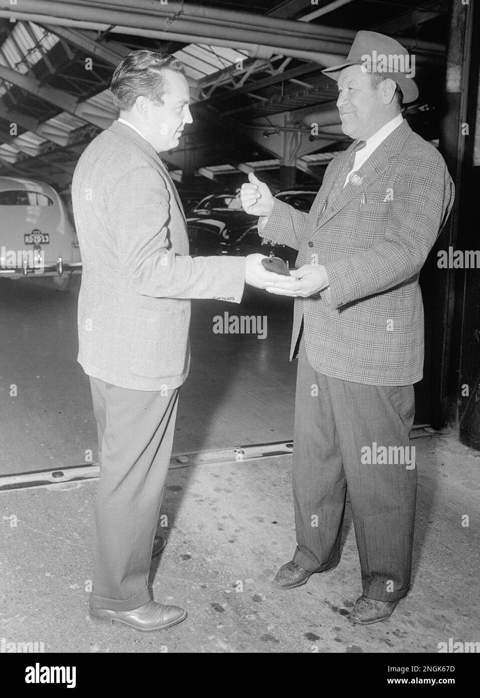 Jim Thorpe (right), one-time Carlisle football player, who was known as ...