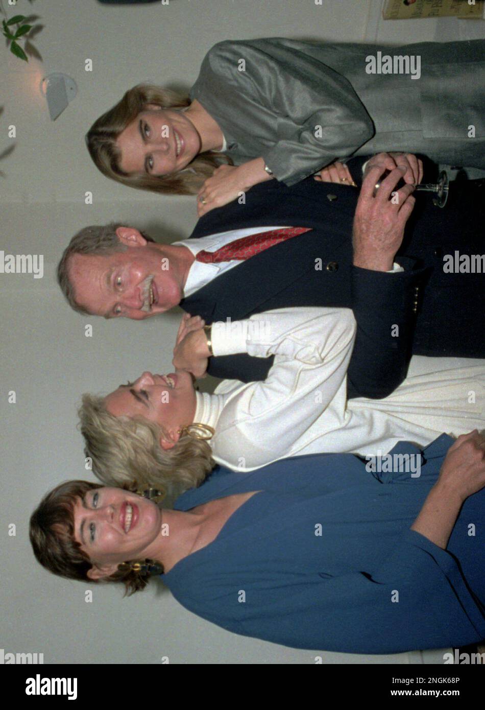 The Hemingway daughters, from left, Muffet, Margaux, and Mariel, pose ...