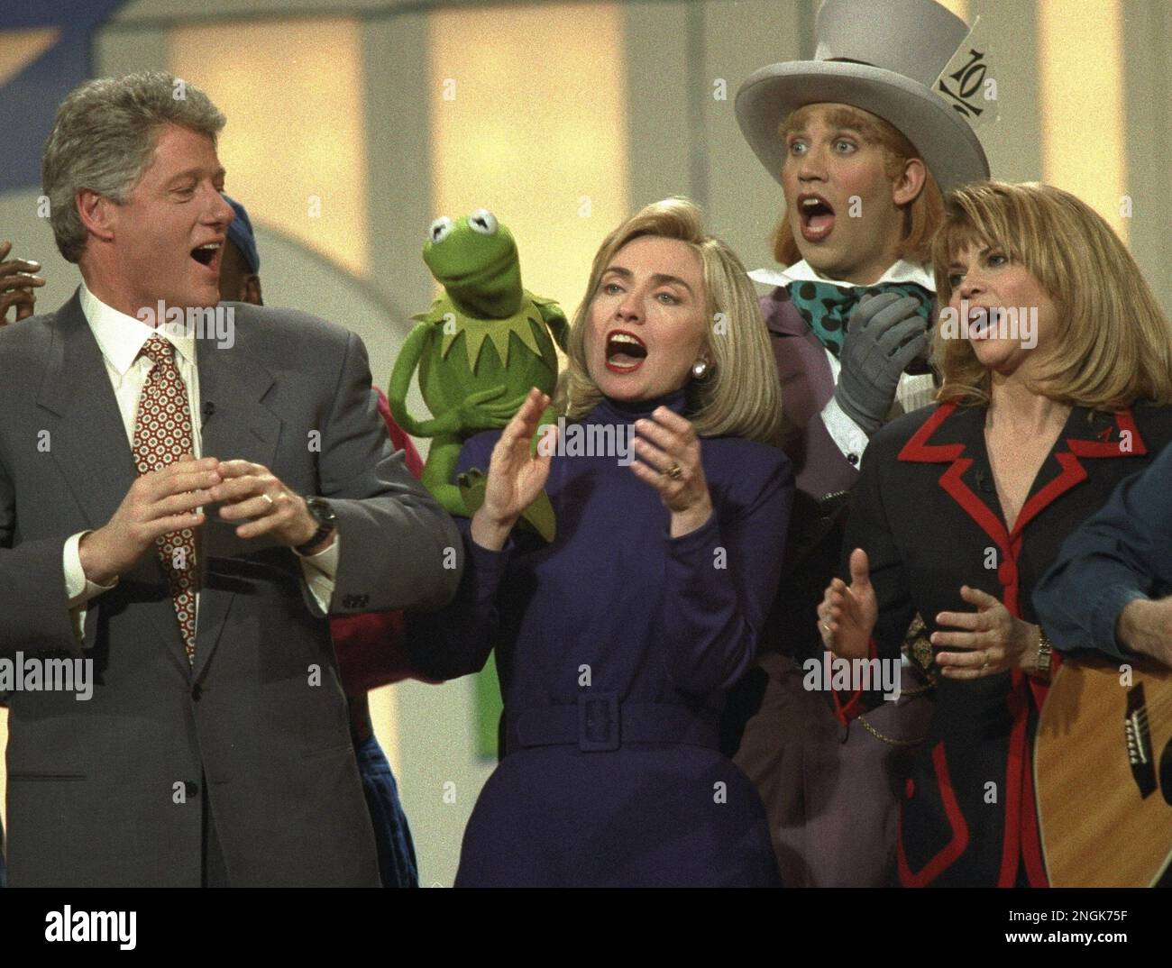 Markie Post Bill Clinton