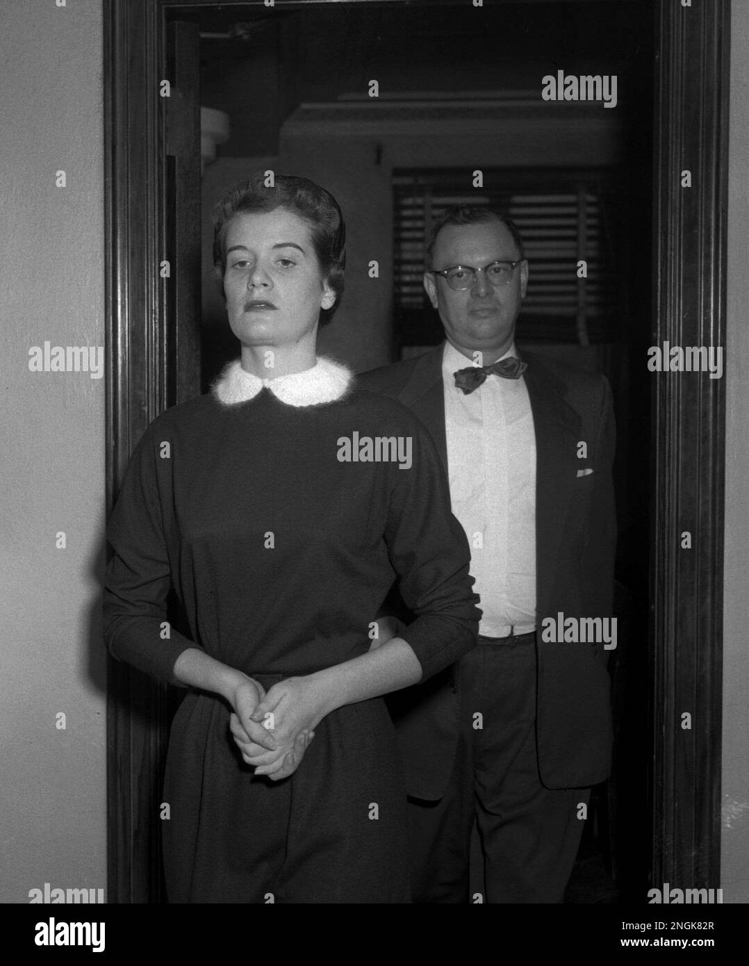 Miss Susan Hayes, who testified she shared a bed with Dr. Samuel ...