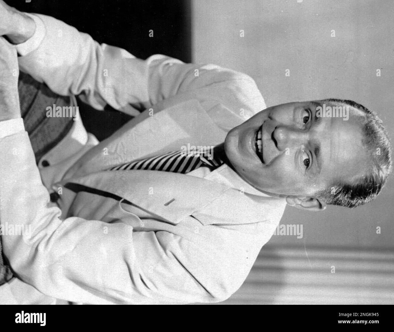 A July 1956 photo of songwriter Johnny Mercer. (AP Photo Stock Photo ...