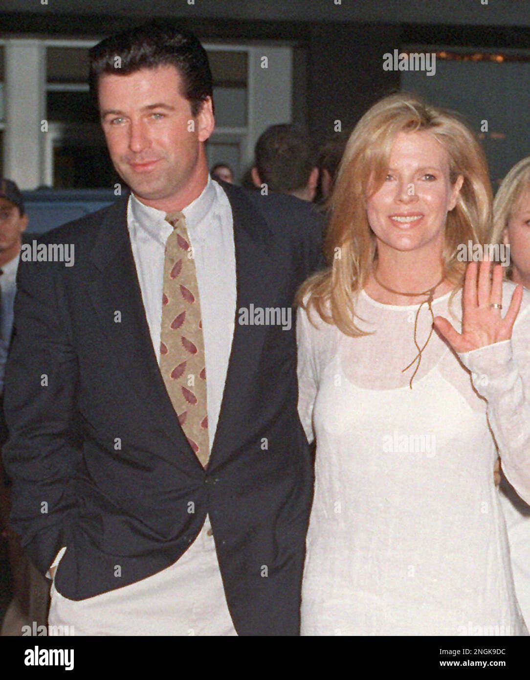 Actress Kim Basinger is shown in a June 26, 1994 photo with her husband ...