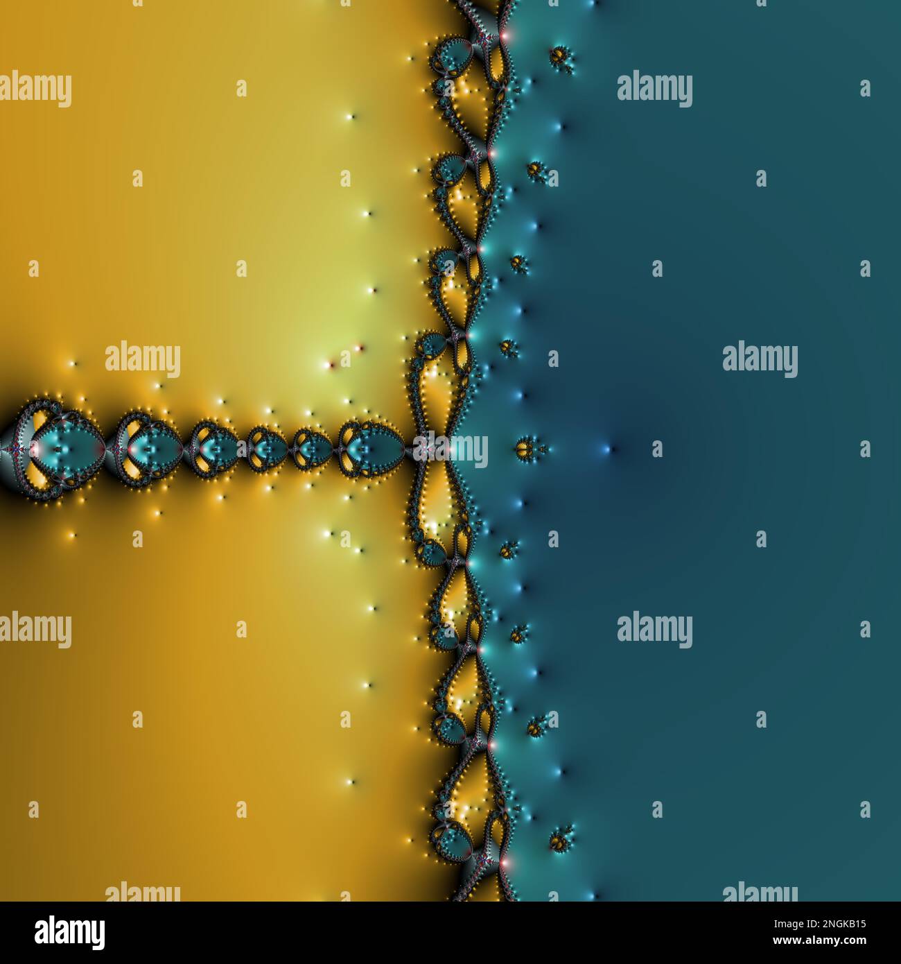 Fractal complex - Mandelbrot set detail, digital artwork for creative ...
