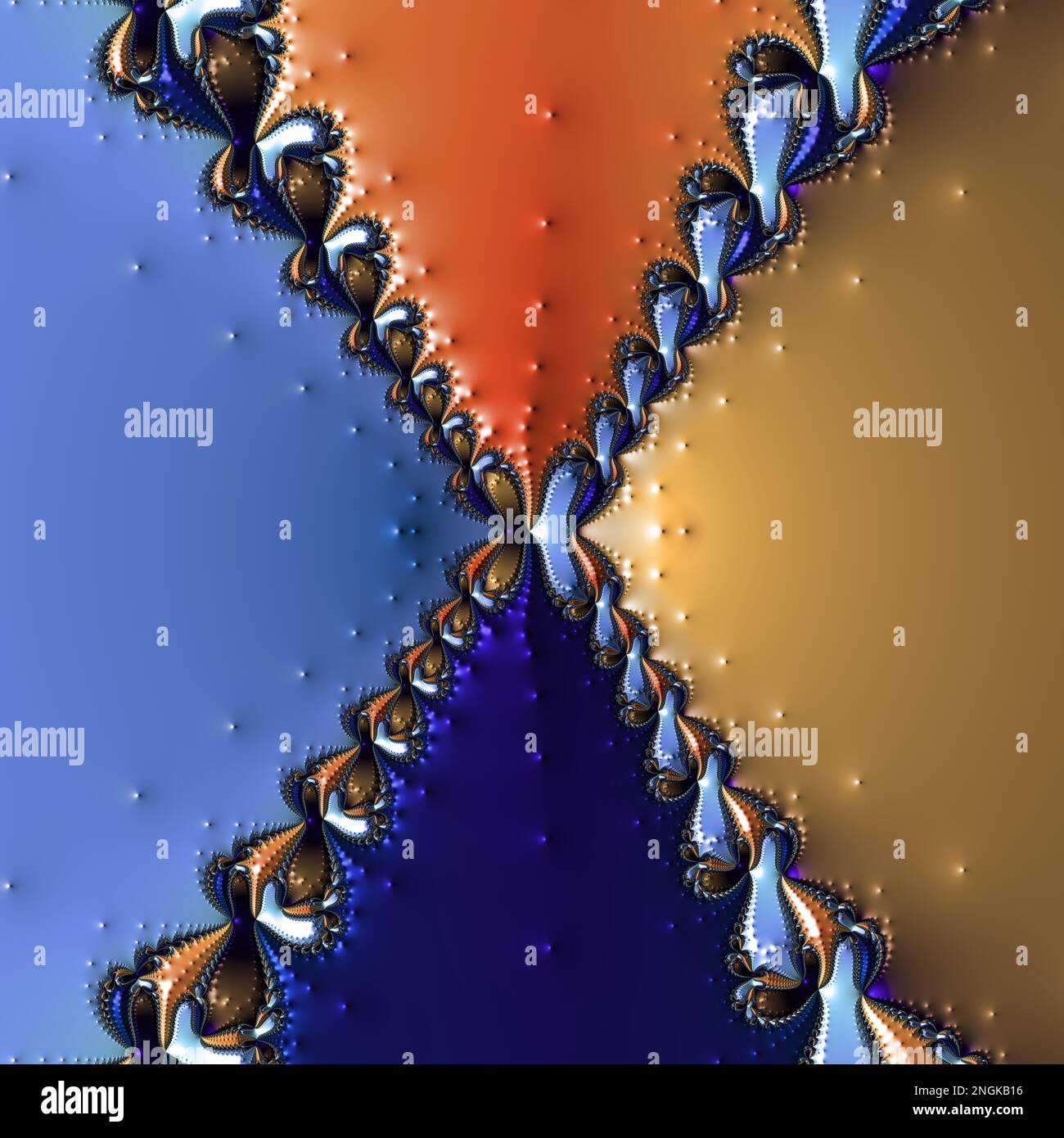 Fractal complex - Mandelbrot set detail, digital artwork for creative ...