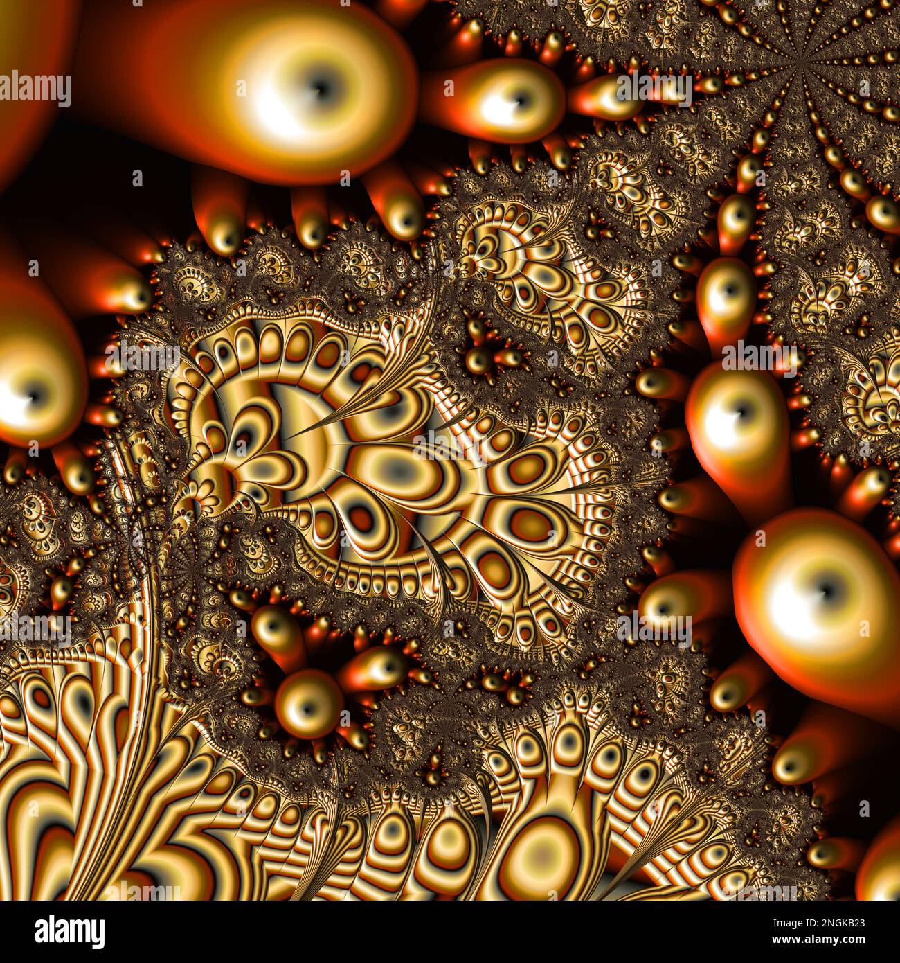 Fractal complex - Mandelbrot set detail, digital artwork for creative ...