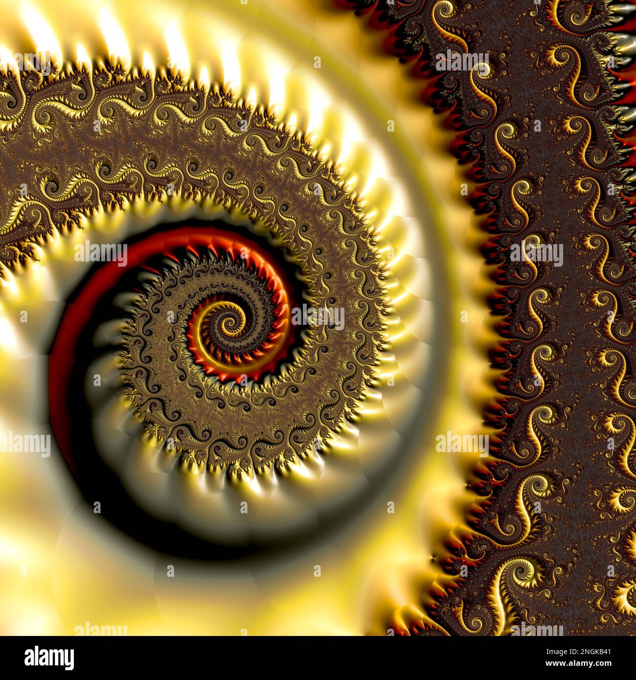 Fractal complex - Mandelbrot set detail, digital artwork for creative ...