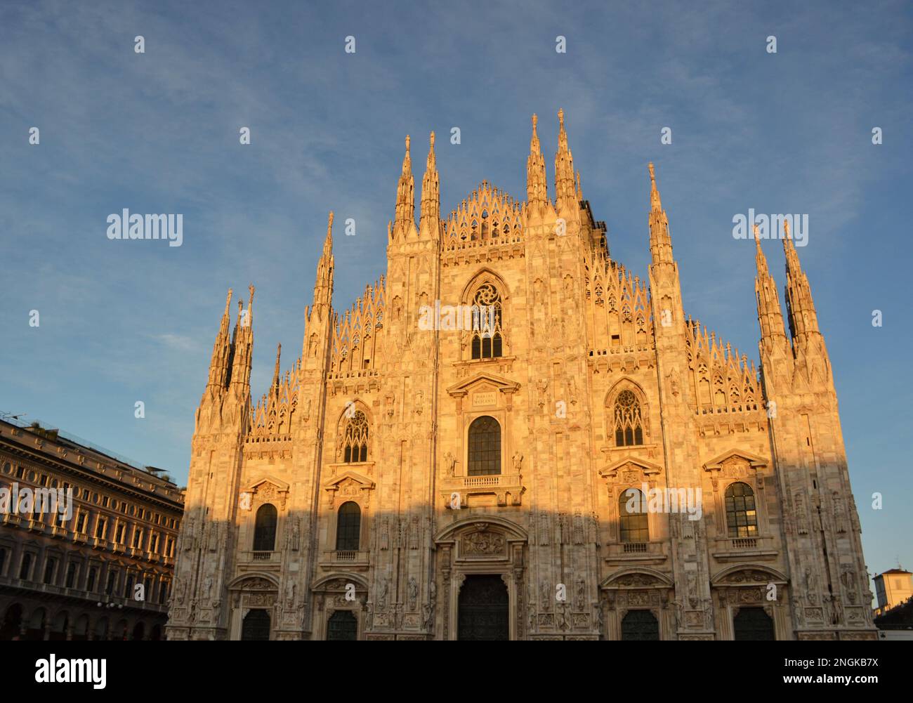 Milan Cathedral, Duomo di Milano, Italy, during sunset Stock Photo - Alamy