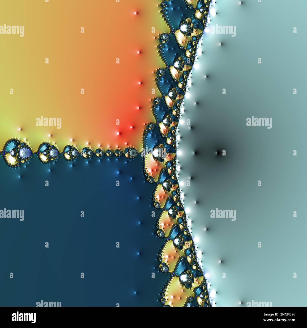 Fractal complex - Mandelbrot set detail, digital artwork for creative ...
