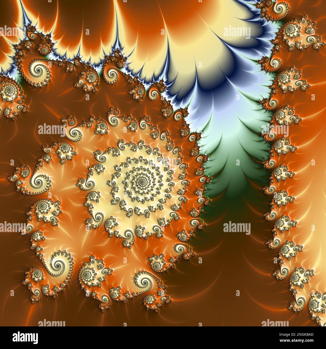 Fractal complex - Mandelbrot set detail, digital artwork for creative ...
