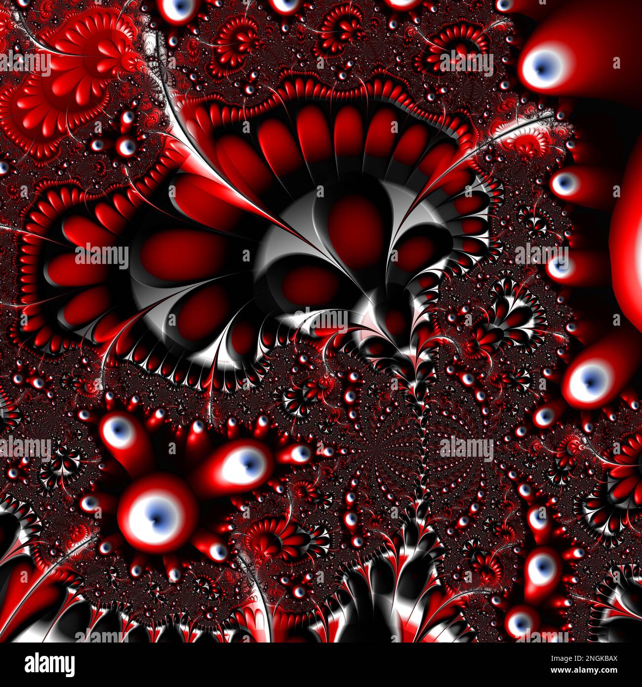 Fractal complex - Mandelbrot set detail, digital artwork for creative ...