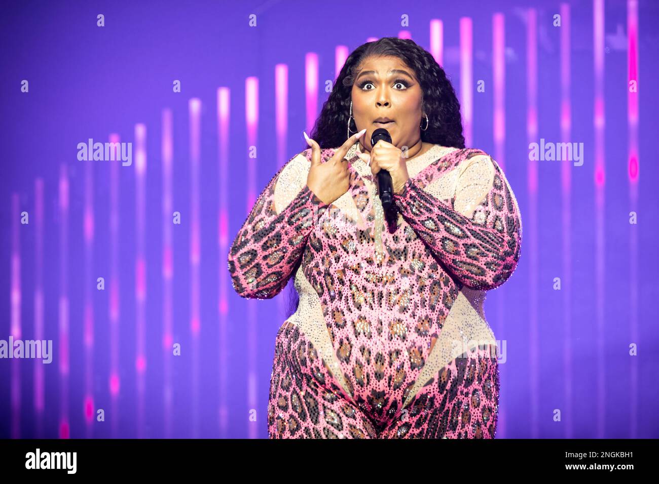 Oslo, Norway. 17th Feb, 2023. The American rapper and singer Lizzo ...
