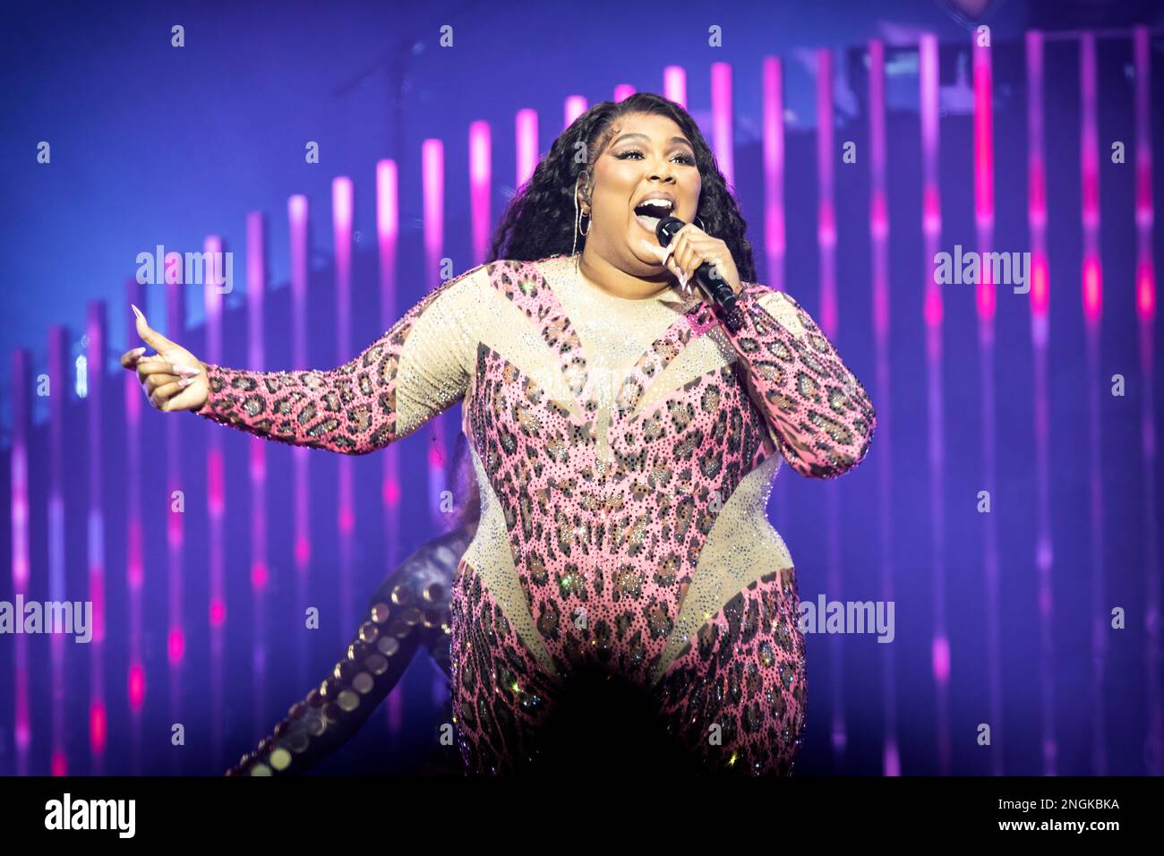 Oslo, Norway. 17th Feb, 2023. The American rapper and singer Lizzo ...