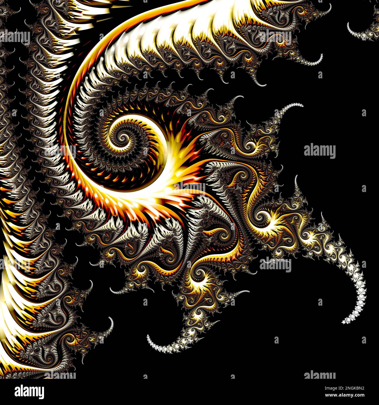 Fractal complex - Mandelbrot set detail, digital artwork for creative ...