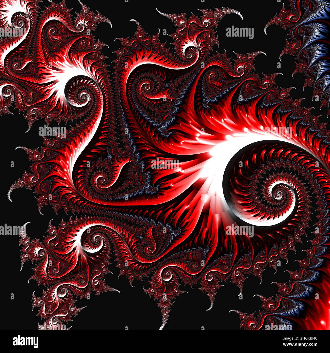 Fractal complex - Mandelbrot set detail, digital artwork for creative ...