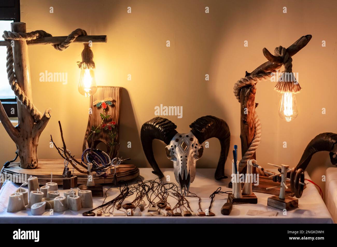 Bone crafted hi-res stock photography and images - Alamy