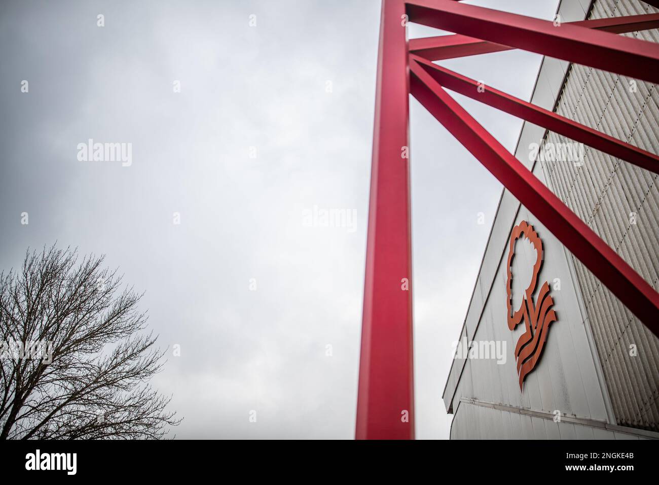 A General View Of The City Ground Before The Premier League Match