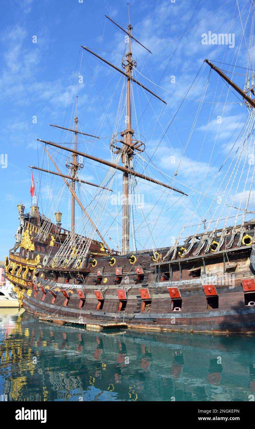 Galeone Neptune ship built in 1985 for Roman Polanskis film Pirates ...