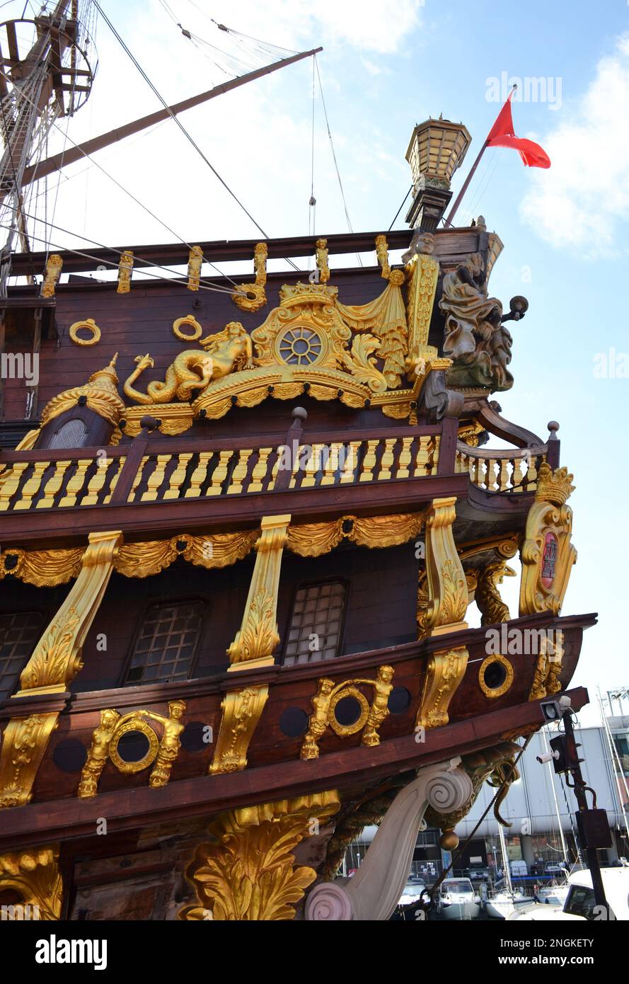 Galeone Neptune ship built in 1985 for Roman Polanskis film Pirates ...