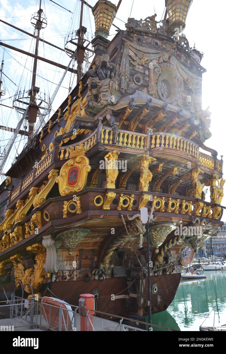 Galeone Neptune ship built in 1985 for Roman Polanskis film Pirates ...