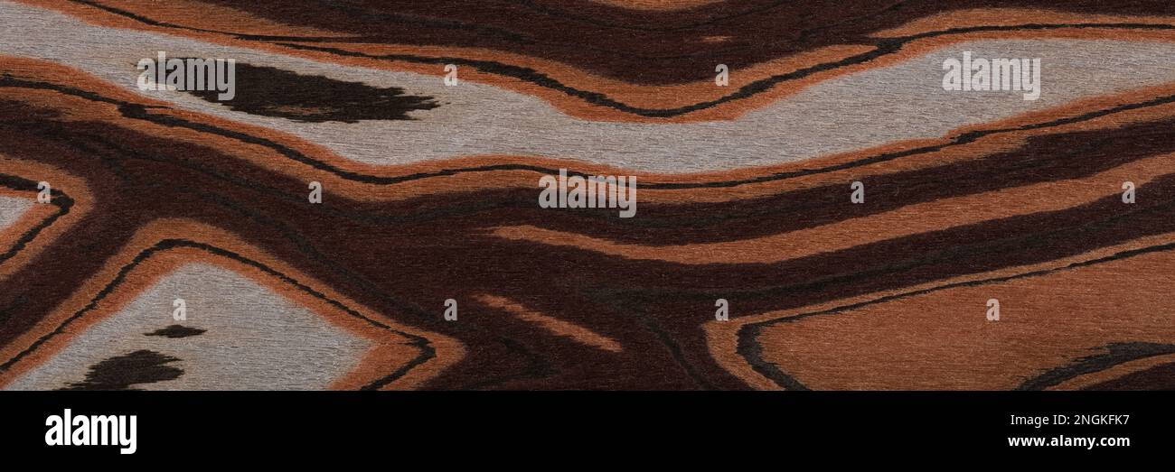 Elegant designer veneer background with stylish surface. Long plank ...