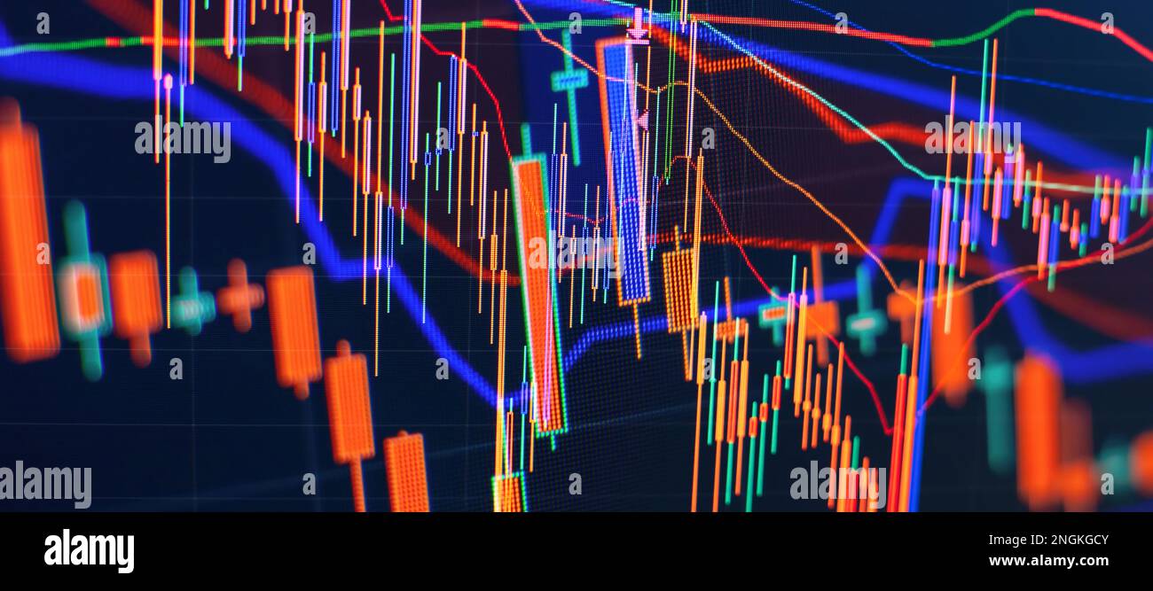 Stock market chart. Business graph background. Forex trading. business ...