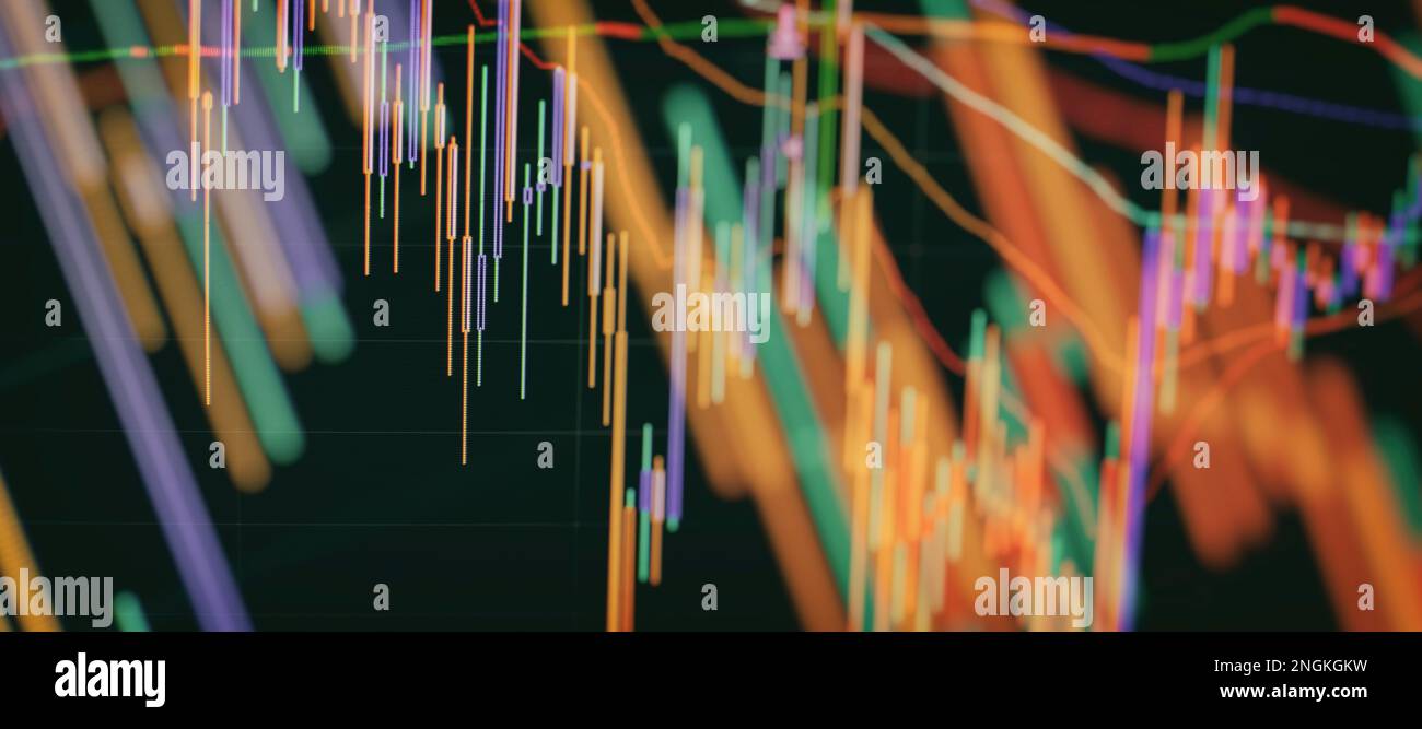 Stock market chart. Business graph background. Forex trading. business ...