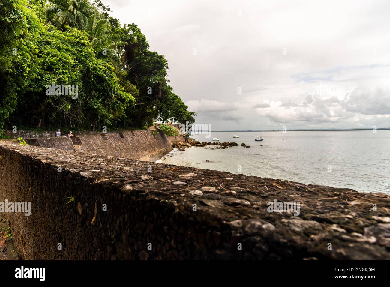 Cairu, Bahia, Brazil - January 19, 2023: Internal fortification of the ...